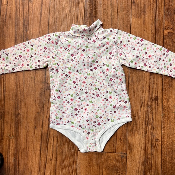 Vintage | One Pieces | Vintage Simply Basics 24m Floral Long Sleeve ...